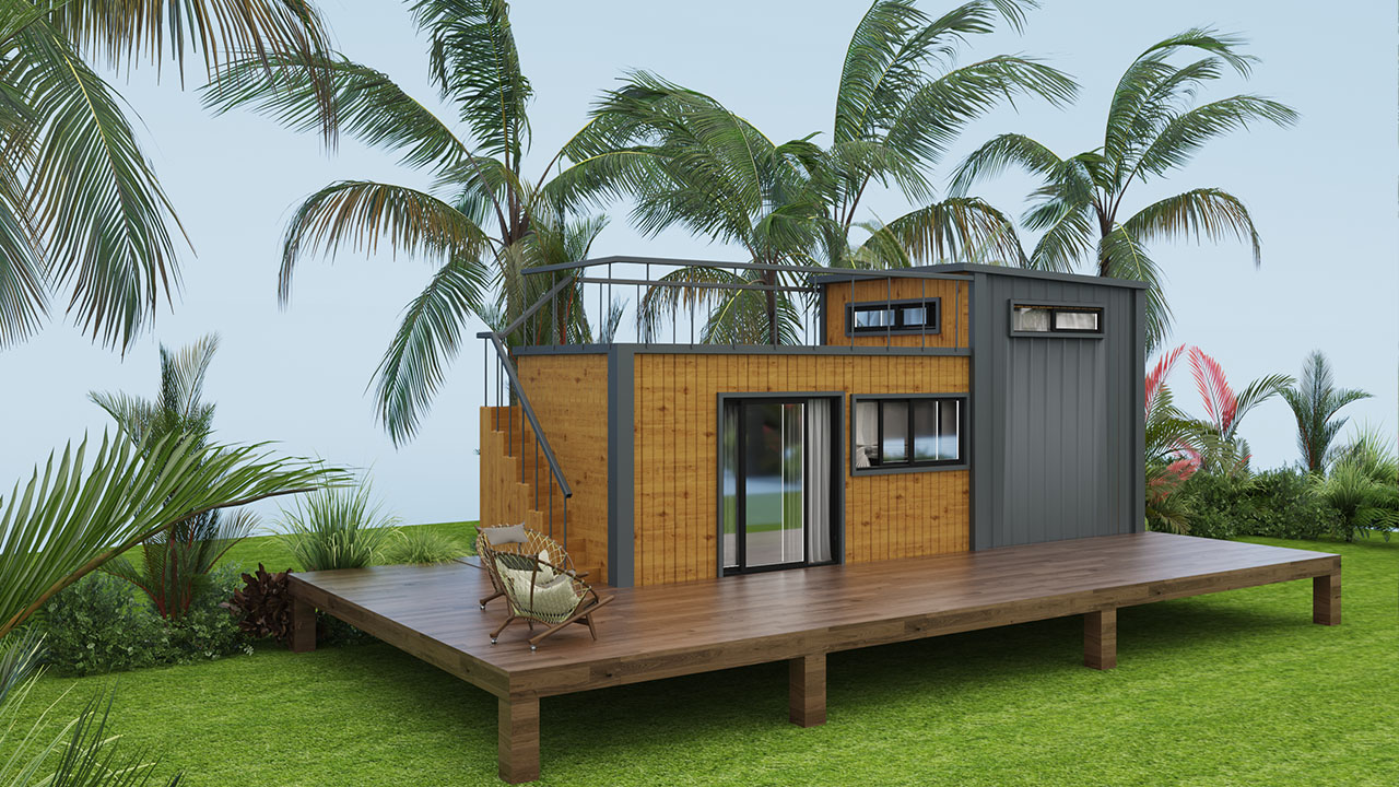 Modulares Tiny House 35 m² • TinyScout